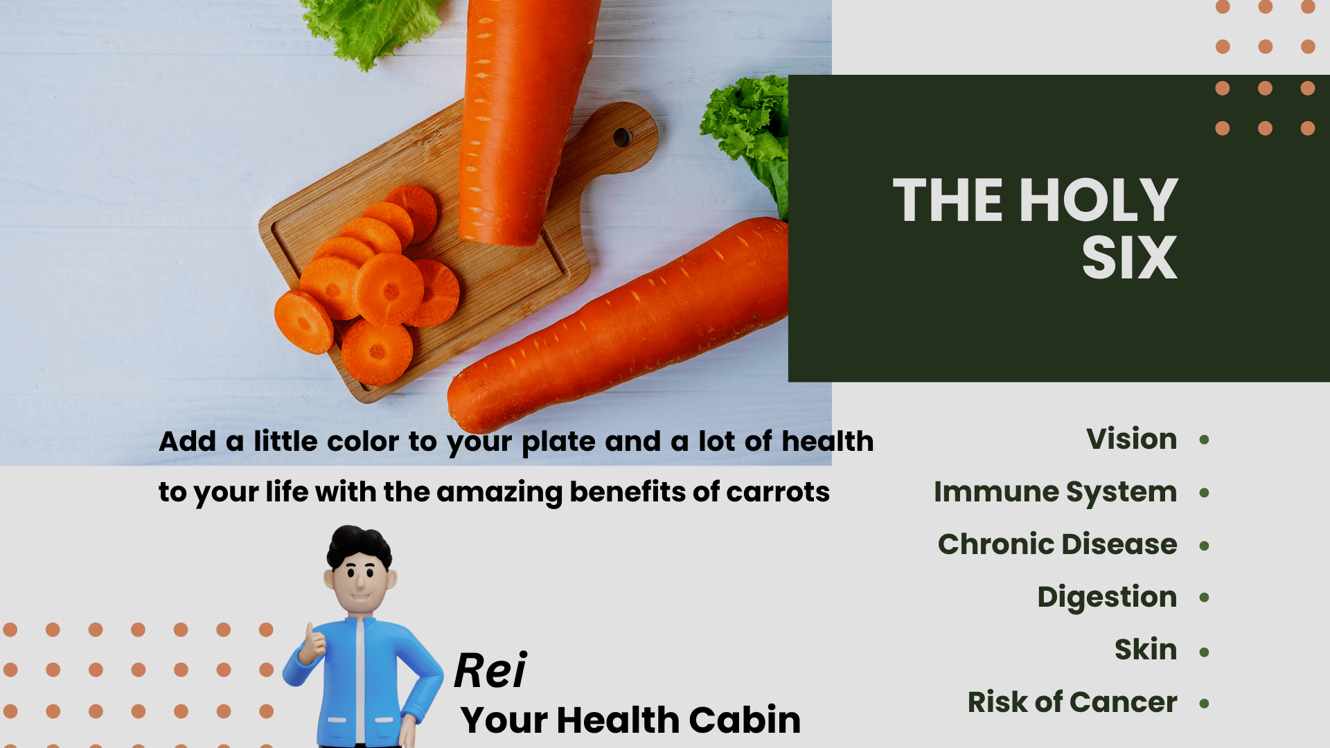 Carrots Have 6 Incredible Health Benefits | Your Health Cabin